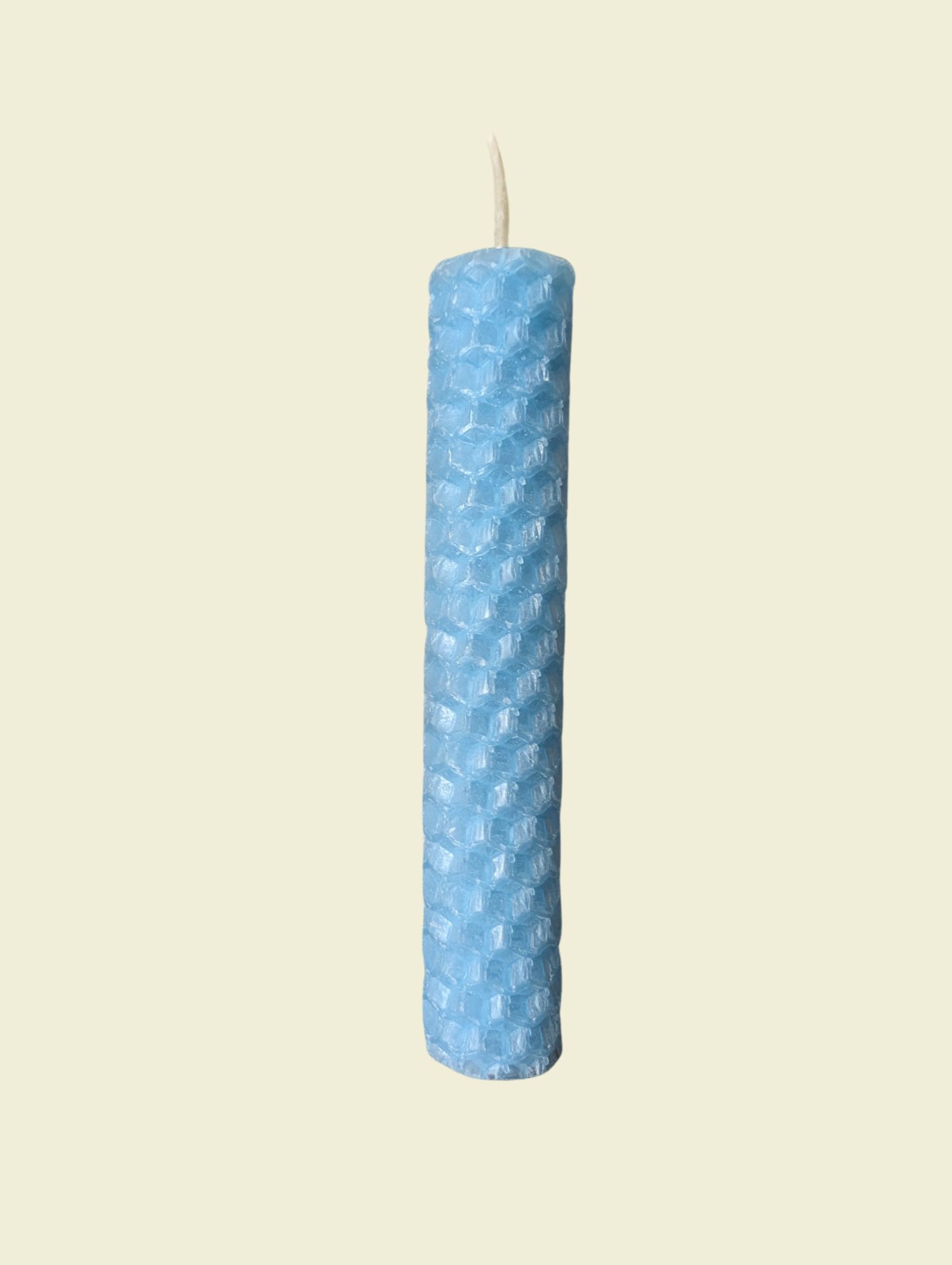 Beeswax Magic Spell Candles - Light Blue - Mind Ya Beeswax